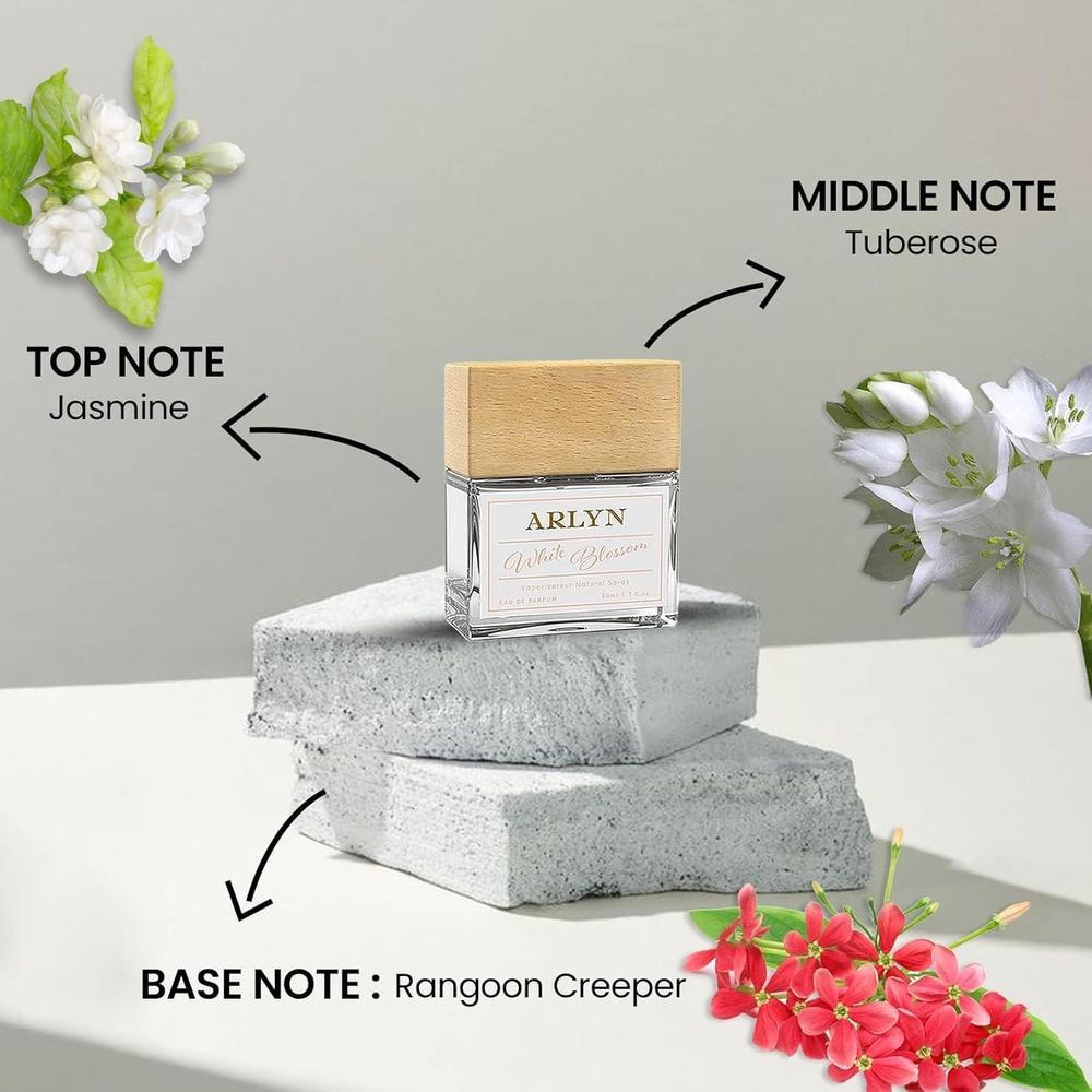 ARLYN White Blossom Eau De Parfum Inspirado en G. Bloom, Perfume para – unaluka