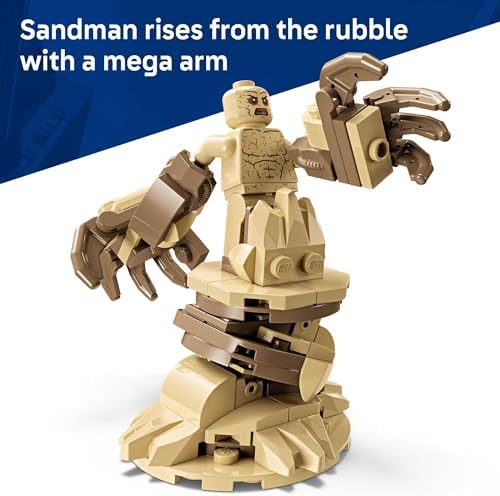 LEGO Marvel Epic Battle: Spider-Man vs. Sandman Building Toy for Boys ...