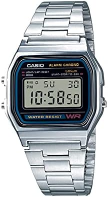 Casio A158WA Series | Unisex Digital Watch | Vintage | WR | 100 SEC St ...