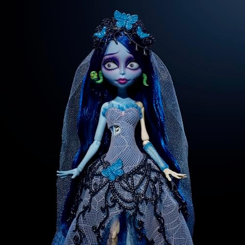 Monster High Skullector Doll, Corpse Bride Emily Collectible in Gothic ...