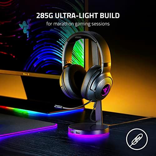 Razer Kraken V3 X Wired USB Gaming Headset: Lightweight Build - Trifor ...