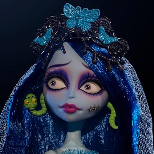 Monster High Skullector Doll, Corpse Bride Emily Collectible in Gothic ...