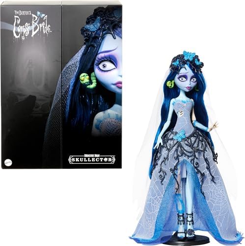 Monster High Skullector Doll, Corpse Bride Emily Collectible in Gothic ...