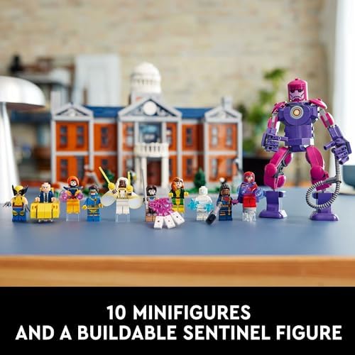 LEGO Marvel X-Men The X-Mansion Building Set - Marvel Collectibles DIY ...
