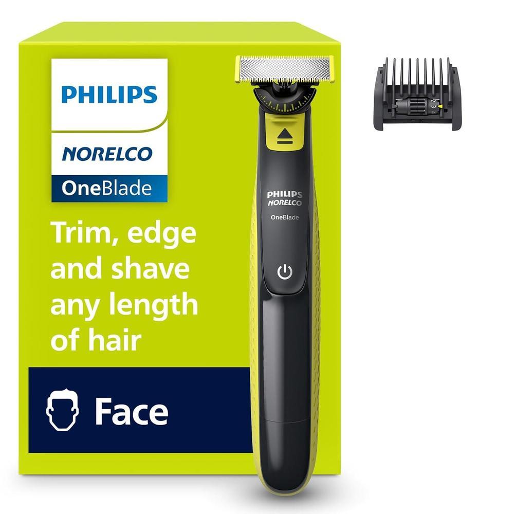 Philips Norelco OneBlade 360 Hybrid Face recortadora de barba eléctric ...