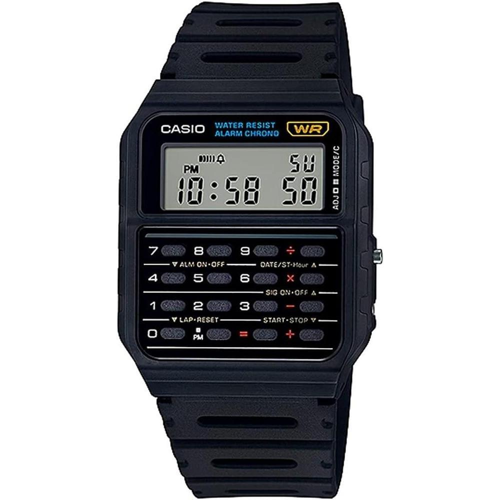 Casio CA53W Vintage Series, reloj digital con calculadora, cronómetro ...