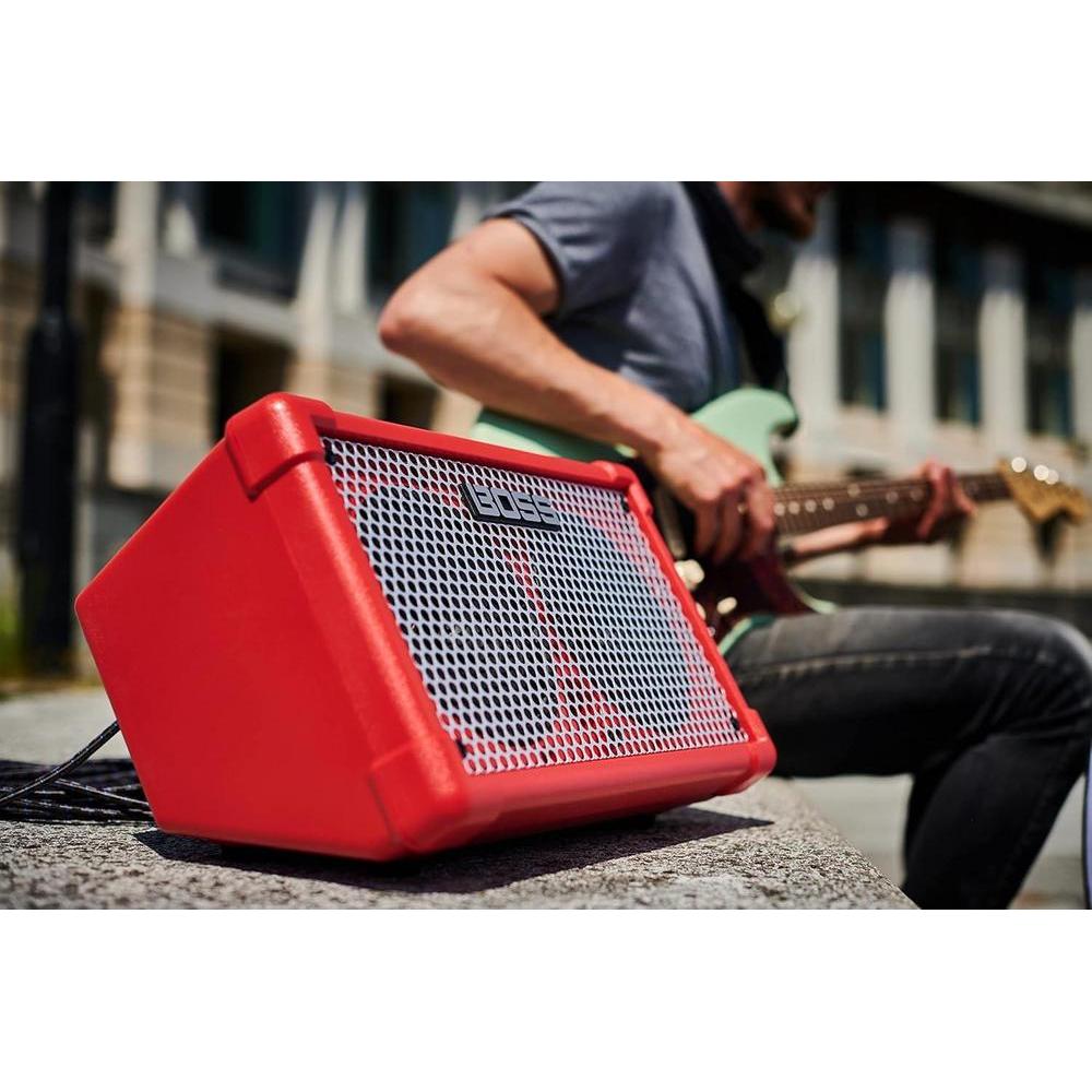 Boss CUBE Street 2x6.5 pulgadas 10 vatios combo amplificador a batería ...