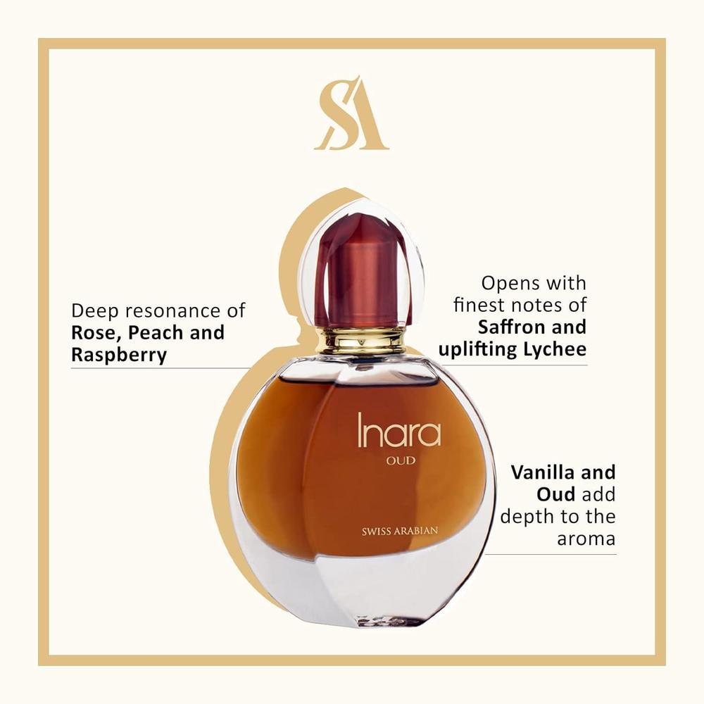 SWISS ARABIAN Inara Oud Eau de Parfum for Women – unaluka