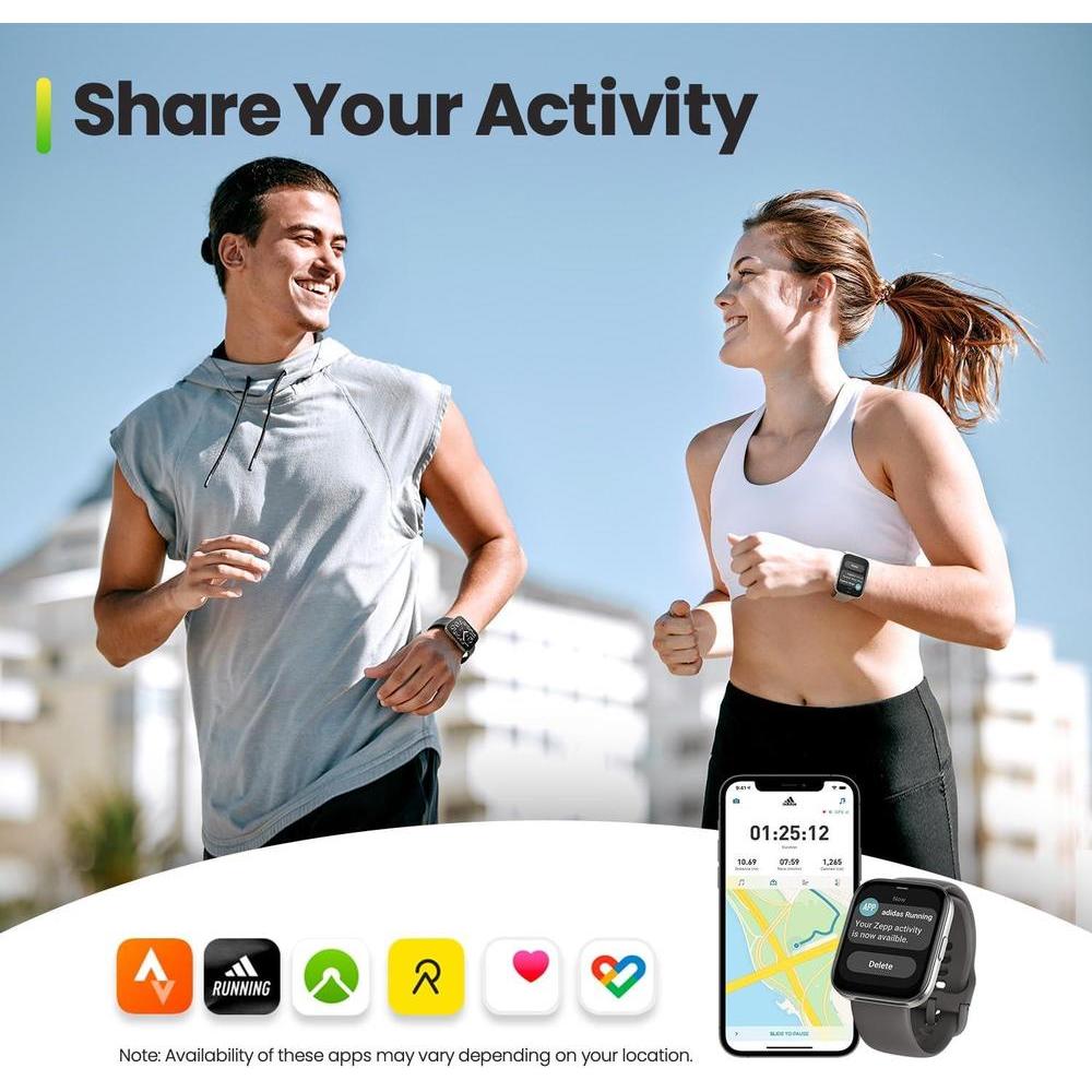 Amazfit Bip 5 Core - Reloj inteligente con duración de batería de 11 d ...